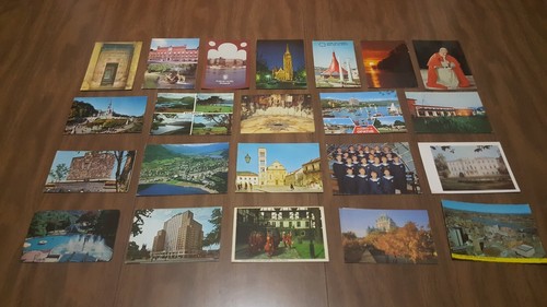 1970s Set of 22 From Around The Word Postcards ( Post Marked ) | eBay