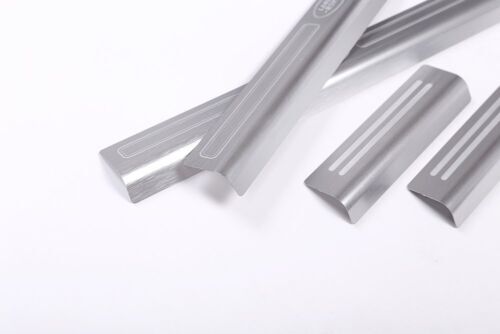Outer Door Sill Panel Protection Silver Alloy 2017-2023 For Land Rover ...