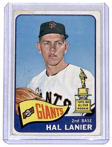 1965 Topps Hal Lanier San Francisco Giants #118 | eBay