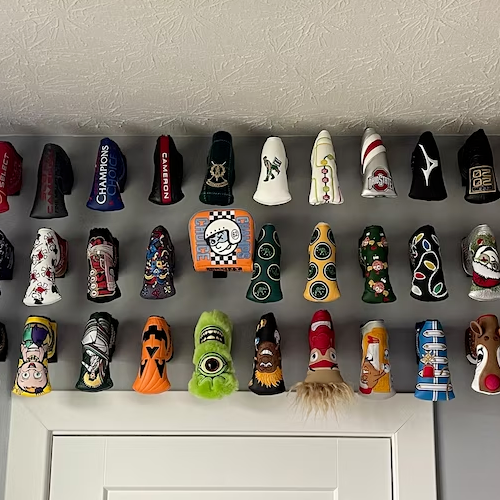 Scotty Cameron Headcover Display Wall Mount For Mallet Headcovers | eBay