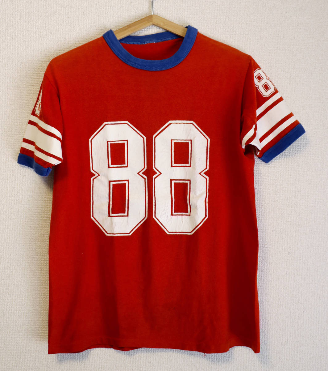 Vintage Football T-Shirt Numbering America Usa Old Cl… - Gem