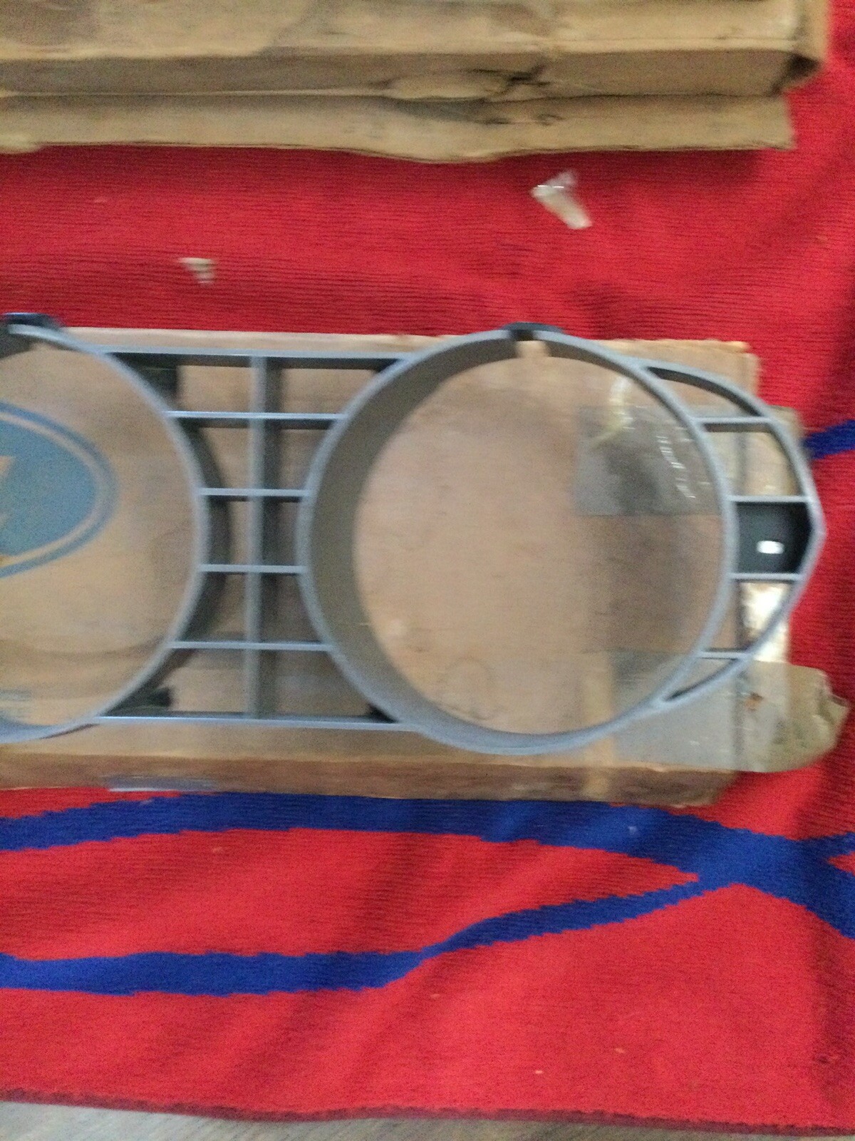 NOS 1971 Ford Torino 500 GT Ranchero RH Grille Insert Dark Argent for ...