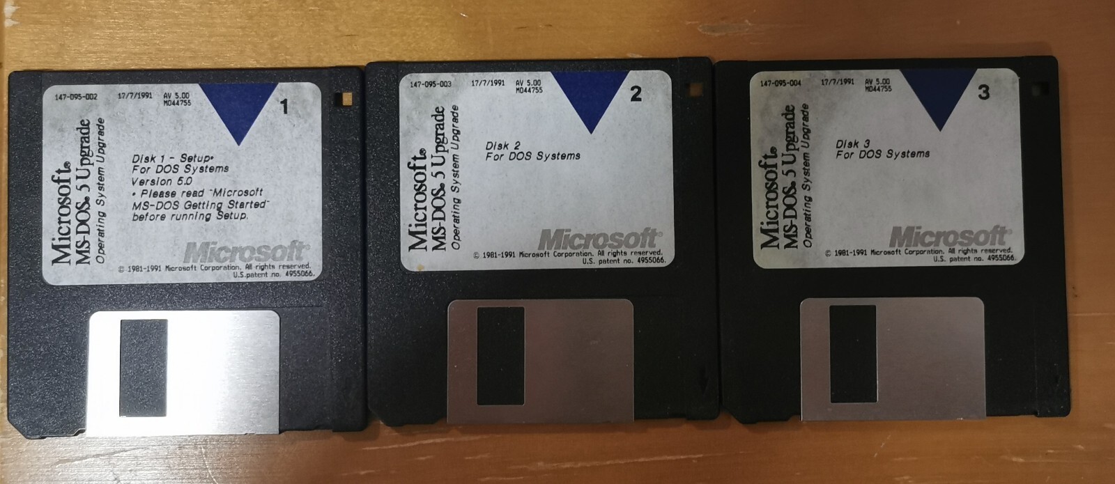 Microsoft MS-DOS 5.0 Upgrade 3 Diskette | eBay