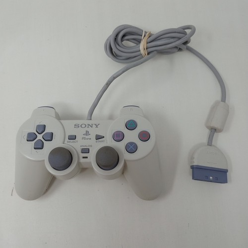 PS1 (Playstation 1) OEM Controller SCPH-110 White TESTED WORKS | eBay