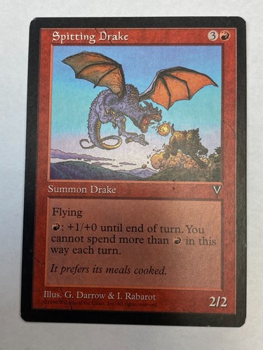 Spitting Drake - Magic the Gathering MTG Visions Single Card | eBay