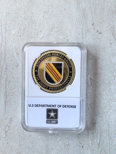 U S ARMY 5th SPECIAL FORCES GROUP (Airborne) Challenge Coin | eBay