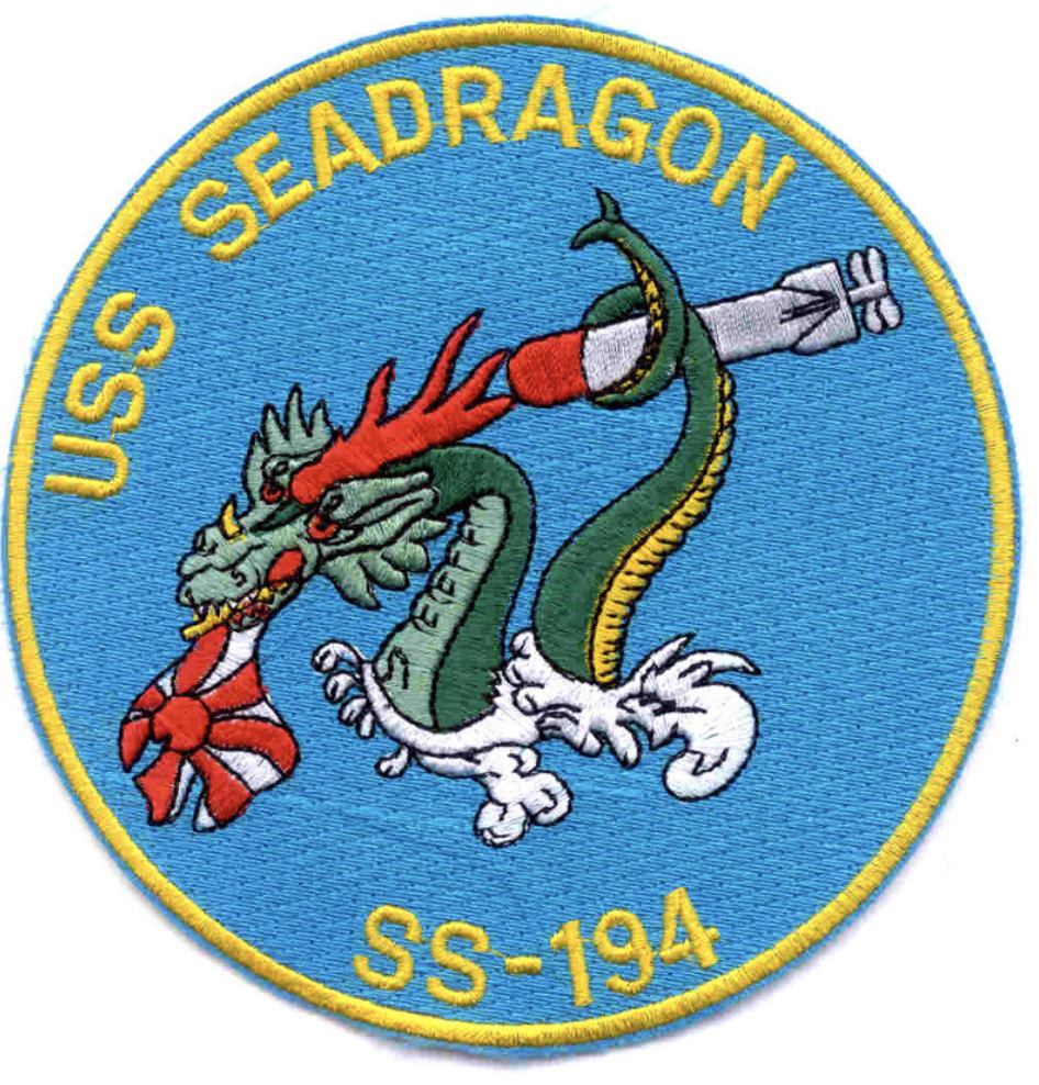5" NAVY USS SEADRAGON SS-194 EMBROIDERED PATCH | eBay