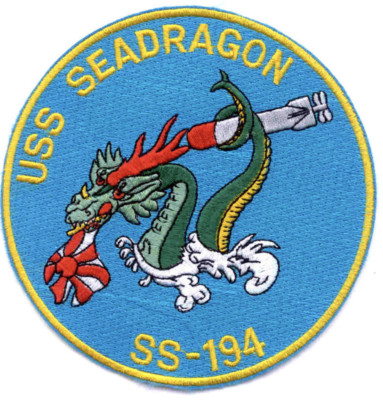 5" NAVY USS SEADRAGON SS-194 EMBROIDERED PATCH | eBay