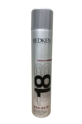 Redken Quick Dry 18 Hair FINISHING Spray 11 oz / ORIGINAL SILVER CAN ...