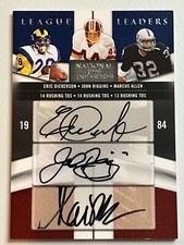 Football Card Checklist - Last Names Beginning with the Letter A