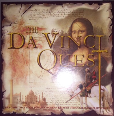 The Da Vinci Quest Trivia Board Game [The Movie Game Inc. 2005 ...