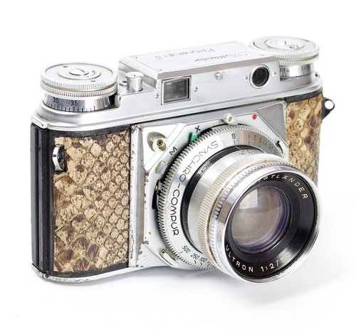Voigtlander Prominent Rangefinder 35mm Camera with Ultron 2/50mm Lens ...