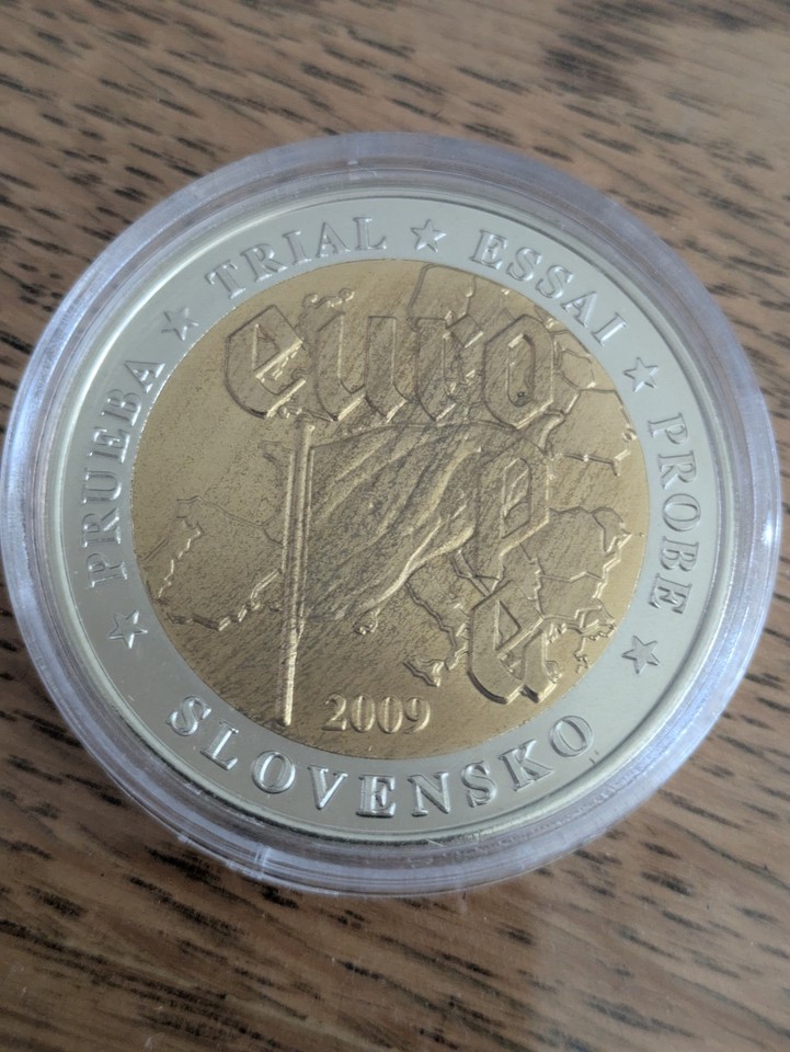 Two and Ten Euro Specimin Edition Individual Commemorative Coin Crown ...