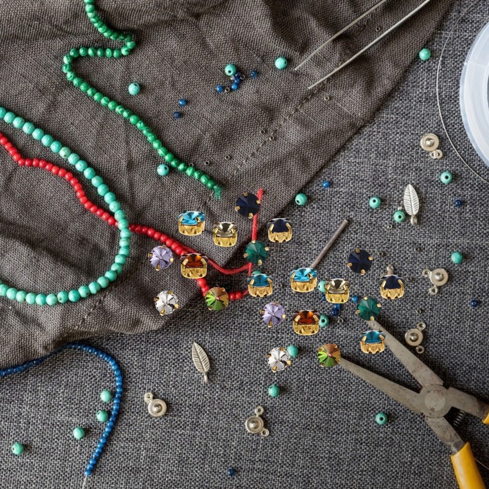 40pcs Glass Claws Drill Accessories Garment Decor Glass Claw ...