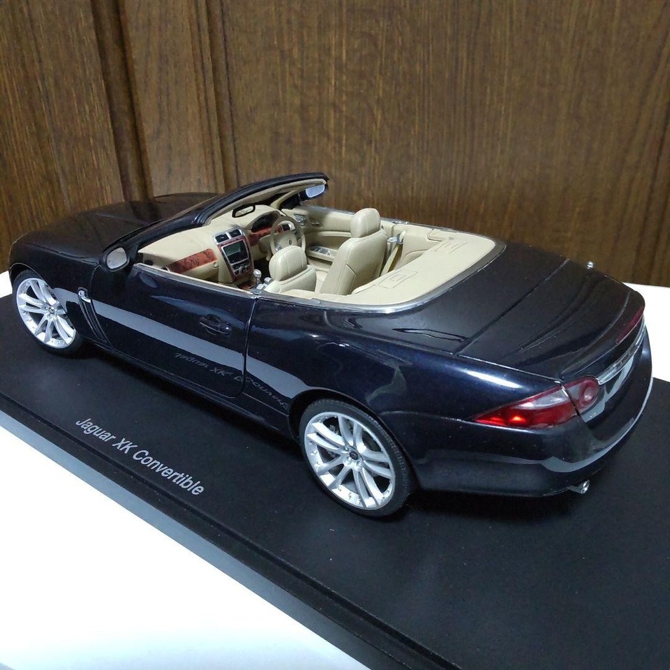 AUTOart Jaguar XK 2006 Convertible 1/18 Scale Indigo Blue Model Car | eBay