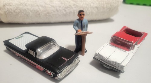 1/64 Diecast El Camino And Homies Lot Johnny Lightning Diorama Model ...