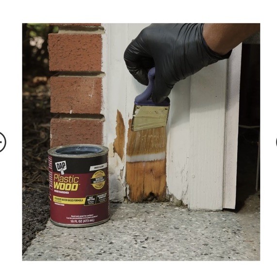 Dap Natural Plastic Wood Rot Repair Kit DAP Wood Hardener Epoxy Filler ...