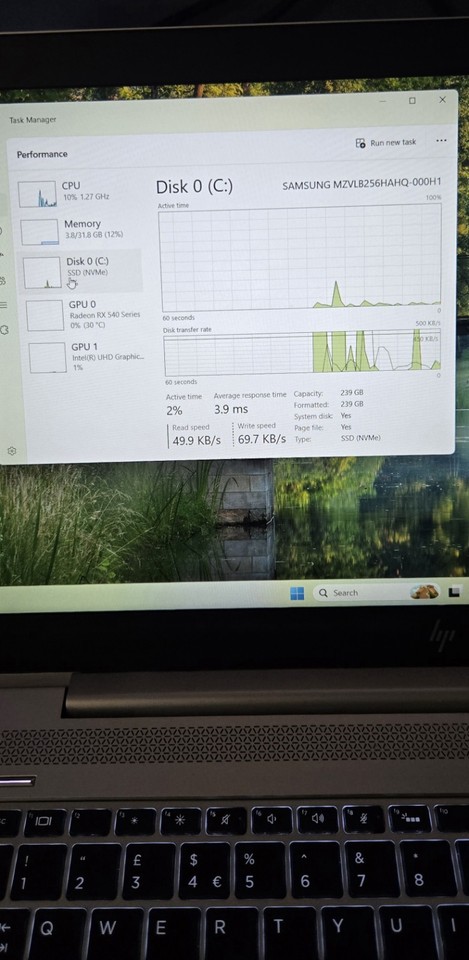 HP EliteBook 850 G7 15.6" (256GB Nvme, Intel Core i7 8550U, 1.80GHz ...