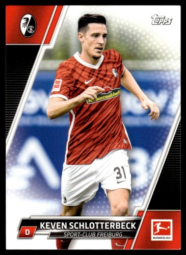2021 Topps Bundesliga Soccer Card Keven Schlotterbeck #78 8837 | eBay