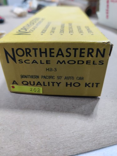 NORTHEASTERN SCALE MODELS HB-3 SOUTHERN PACIFIC 50 AUTO CAR HO SCALE | eBay