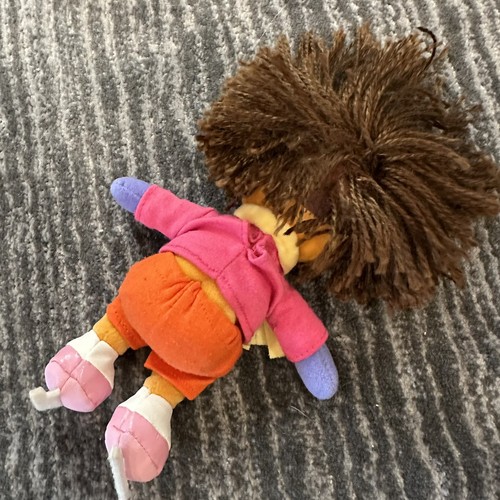 TY Dora the Explorer Plush Ice Skating Variant Cute Beanbag Stuffed ...