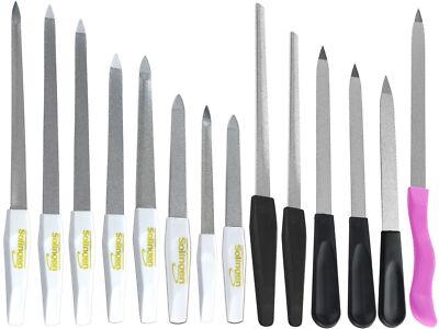 Nagelfeile Solingen Saphir Feile Profi Maniküre Nagelfeilen Set Metall ...