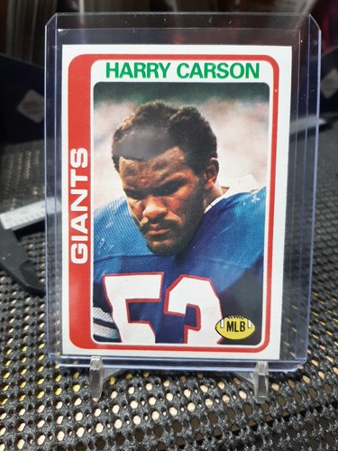 1978 TOPPS FOOTBALL #393 HARRY CARSON HIGH GRADE NEAR MINT NRMT | eBay