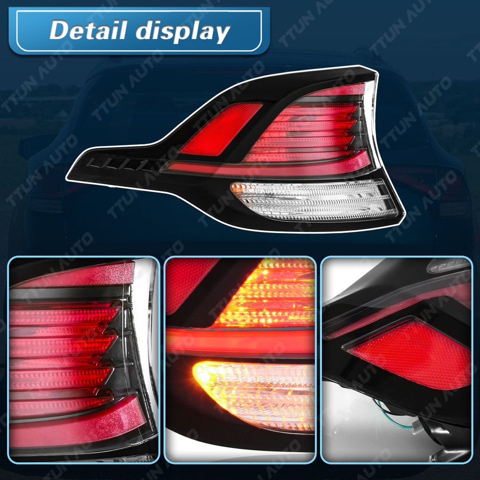 Fits 2023-2024 Kia Sportage LH Driver Left Halogen Outer Tail Light ...