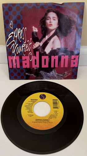 Madonna Express Yourself 45 single NEW - never played | eBay