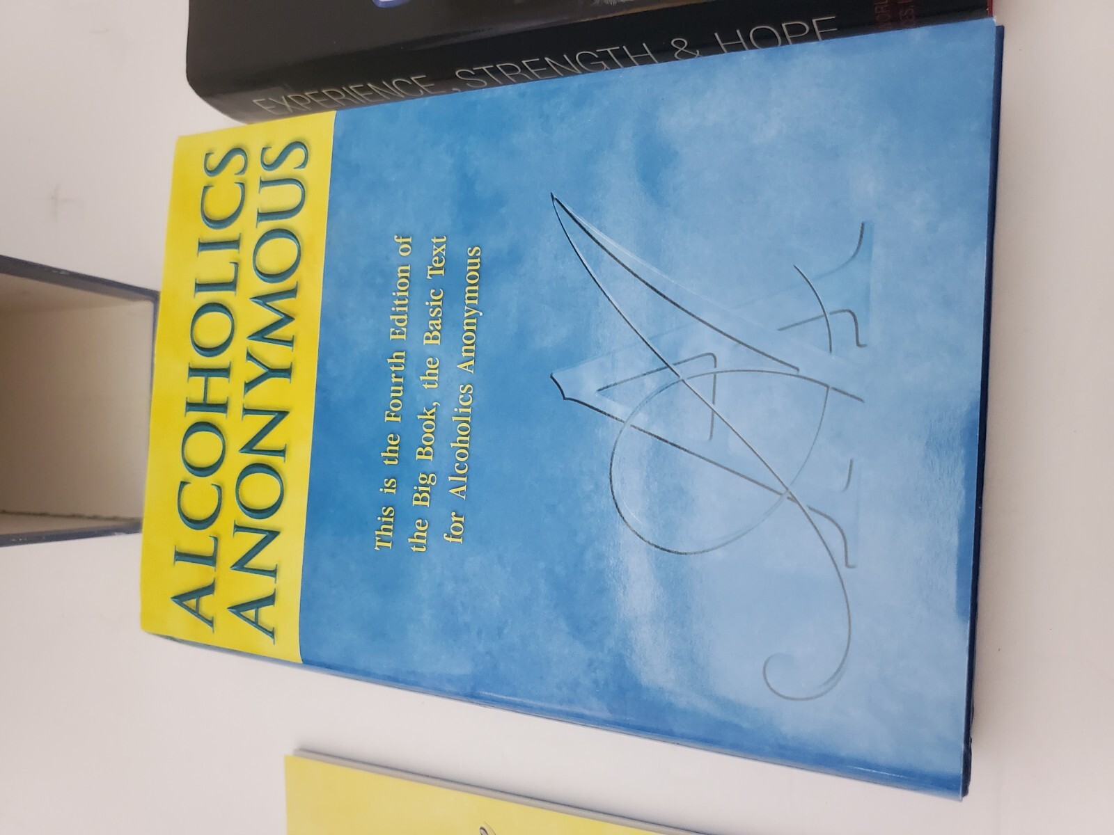 ALCOHOLICS ANONYMOUS Big Book Fourth Edition Hardcover Boxed Set | eBay