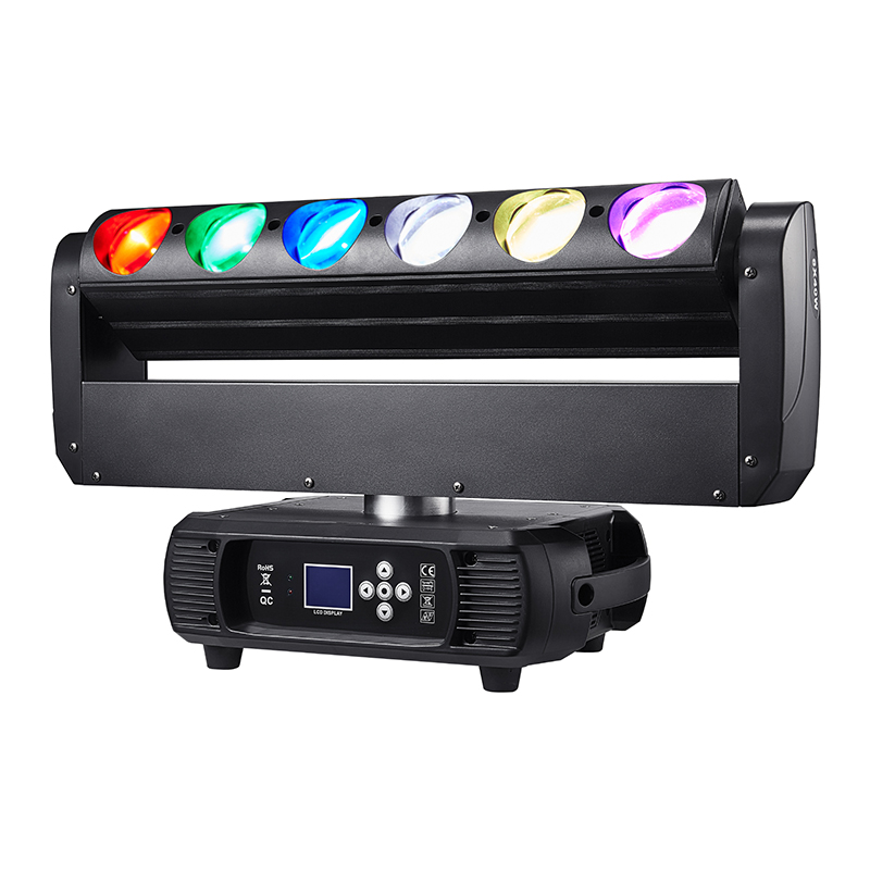 Endless stop 6x40W LED moving head beam matrix bar light rgb strobe dj ...