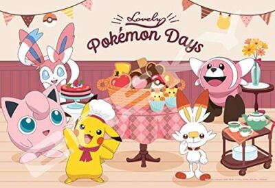 Ensky 108 Large Piece Jig Saw Pocket Monster Pokemon Sweets Party 108 ...
