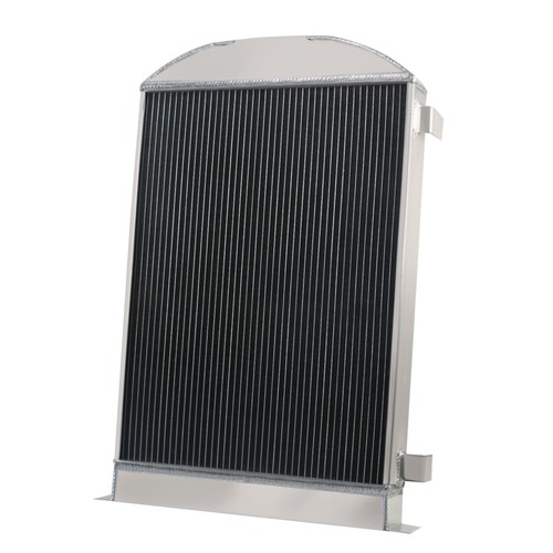 4 Rows Radiator Shroud Fan Fit Ford Grill Shells Hot Rod Chevy V8 1930 ...