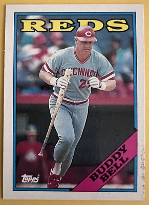 1988 Topps #130 Buddy Bell Reds | eBay