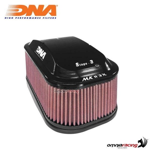2 air filters DNA aluminium airbox high profile black KTM 1090/1190 ...