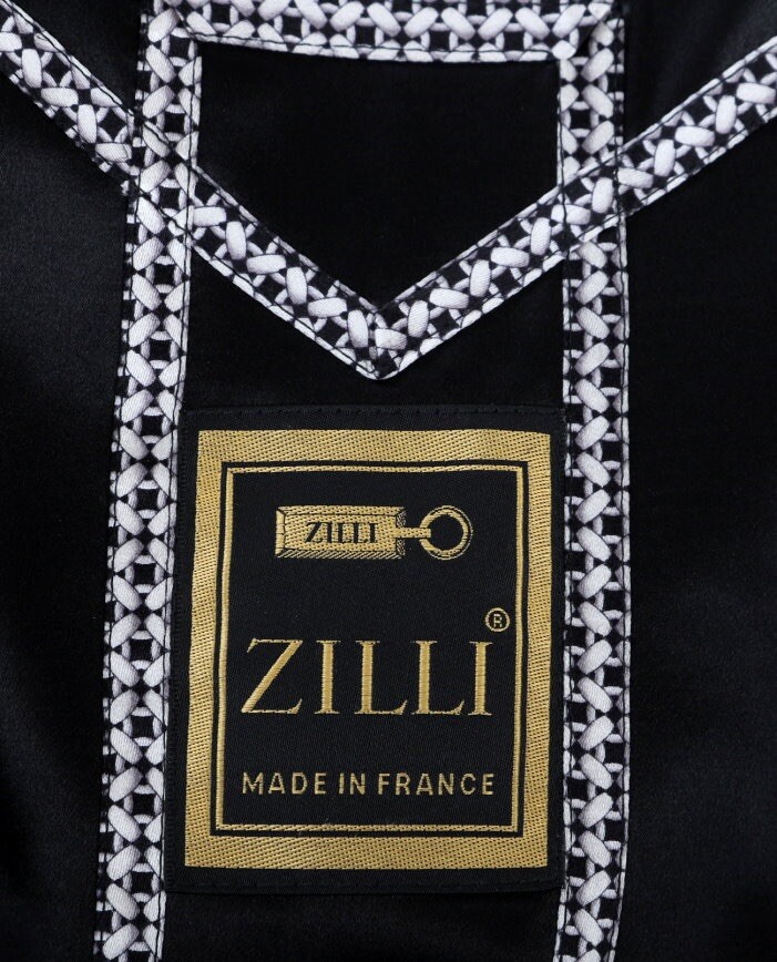 ZILLI MEN’S BLACK ERMINE SABLE FUR LINED TRENCH COAT 56/XL | eBay