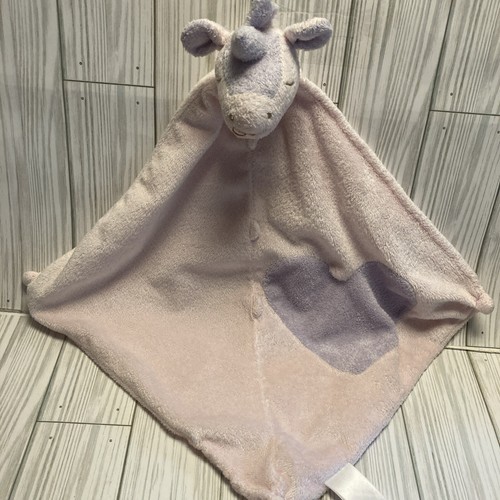Angel Dear Unicorn Pink Purple Heart Lovey Security Blanket Plush Soft ...