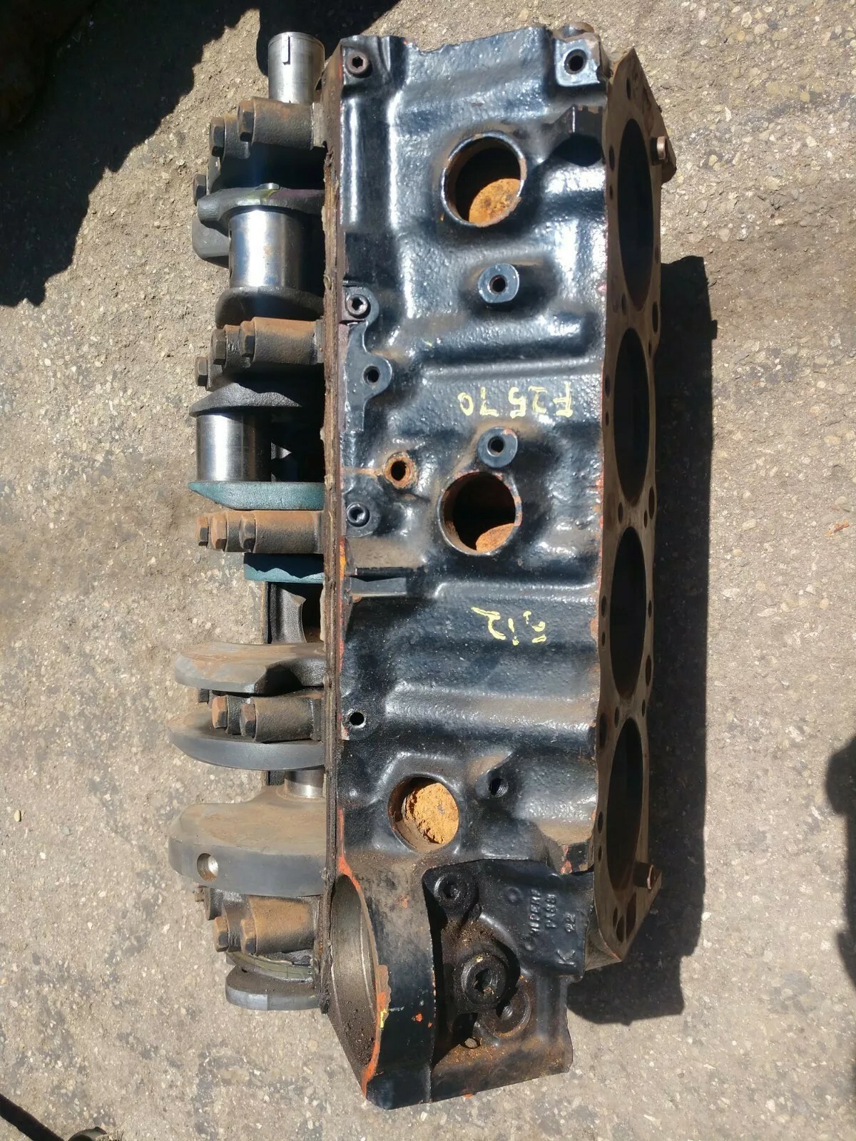 Late 1970 Early 1971 454 LS-6 LS6 LS-7 LS7 Engine Block 3963512 512 F ...