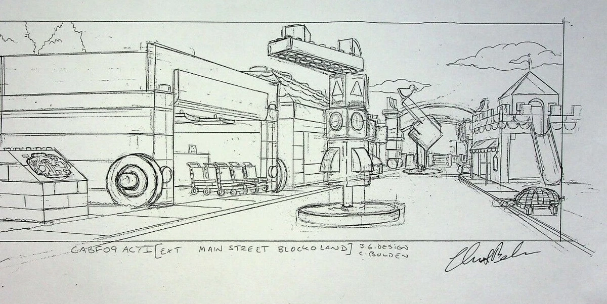 Animation Background Layout Design