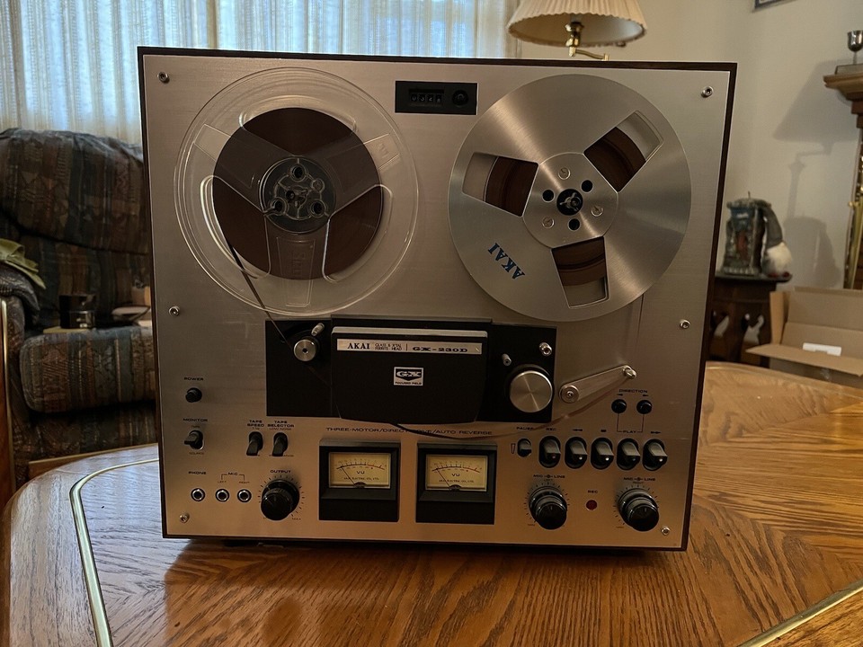 Akai GX-230D Direct Drive Glass Head Reel-To-Reel Tape Deck Japan ...