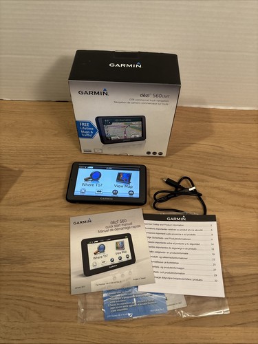 Garmin Dezi 560 LMT GPS Navigation System Bundle 753759975715| eBay