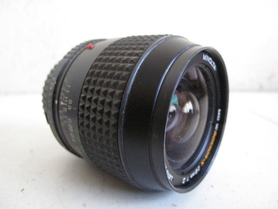 Minolta MD W-Rokkor X 28mm f2 FAST Wide Angle Lens | eBay