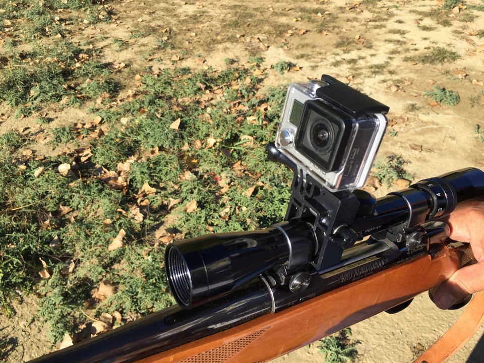 GoPro Shotgun Mount, Works with Rifles and Pictatinny rails too! | eBay