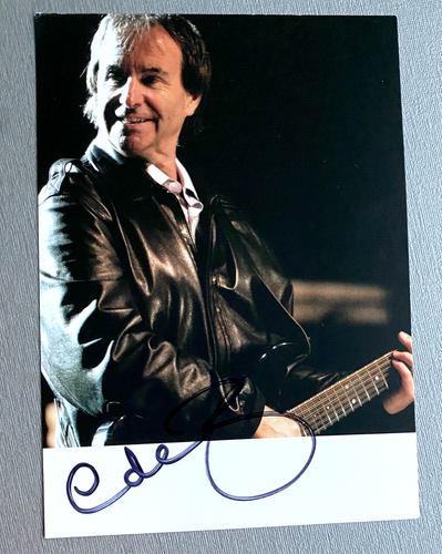 CHRIS DE BURGH signed seltene Autogrammkarte 10x15 Autogramm | eBay