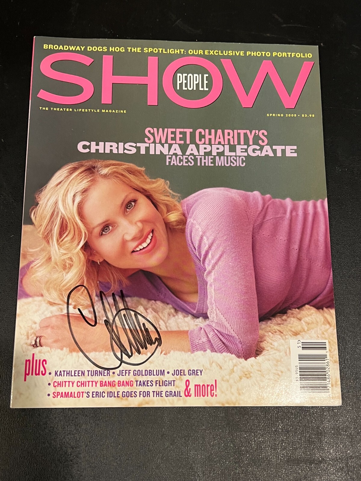 Christina Applegate Hand Signed Autographed "Show People" Magazine | eBay