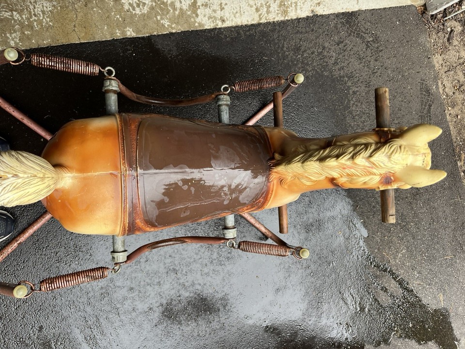 Vintage Wonder Horse Spring Bouncing Rocking Galloping Legs 1970s ...