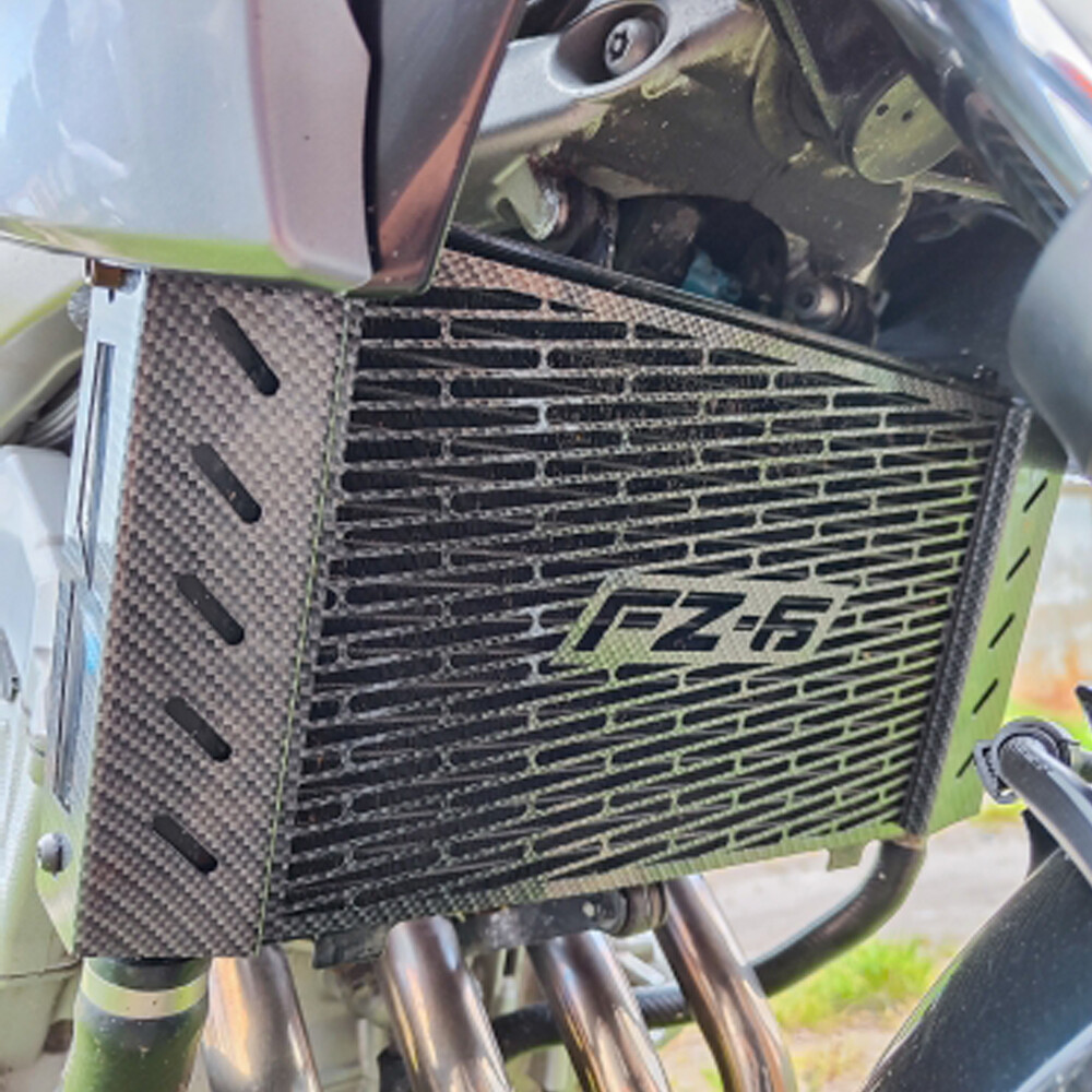 Radiator Grille Guard Cover For Yamaha FZ6 FZ6N FZ6S Fazer 2004-2010 ...