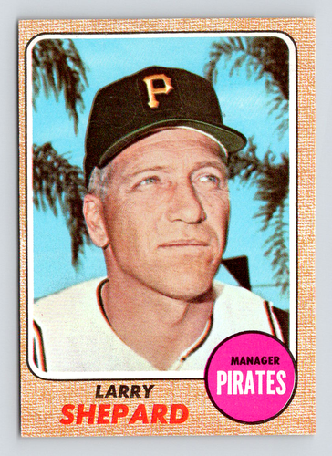 1968 Topps Card, #584 Larry Shepard, Pittsburgh Pirates | eBay