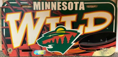 Minnesota Wild Hockey License Plate - Officially Licensed NHL product ...