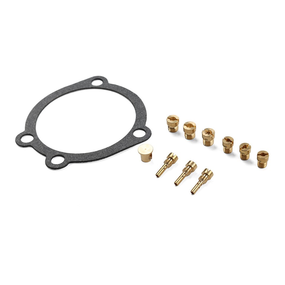 Jet Kit Main Jet Pilot Jet Gasket For Harley-Davidson CV40 Carb | eBay
